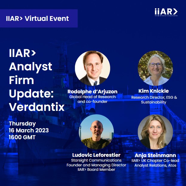 The IIAR> Institute of Influencer & Analyst Relations / Hero-Image ...