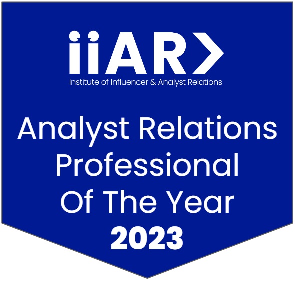 The IIAR> Institute of Influencer & Analyst Relations / ARPOTY 2023 IIAR> Analyst Relations ...